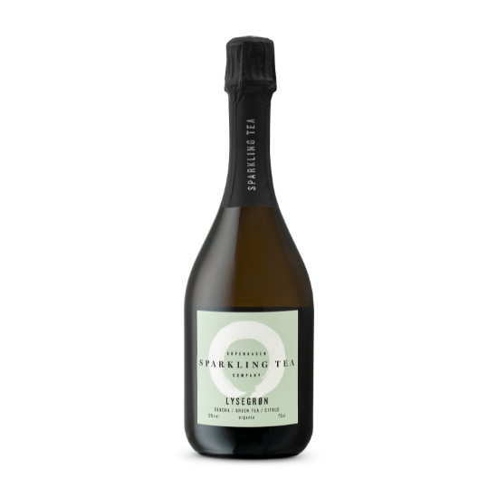 Sparkling Tea LYSEGRØN: frisse alcoholvrije citruschampagne – Mevrouw Cha
